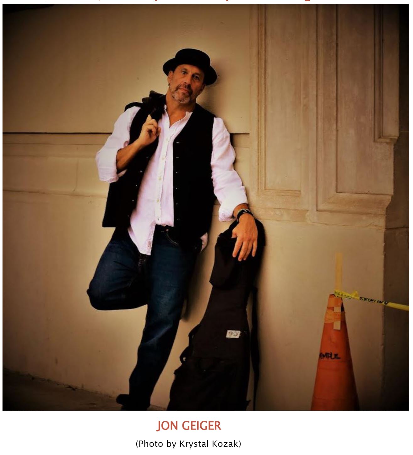 Guitarist Jon Geiger: SoCal Summer Tour - BackStage360.com