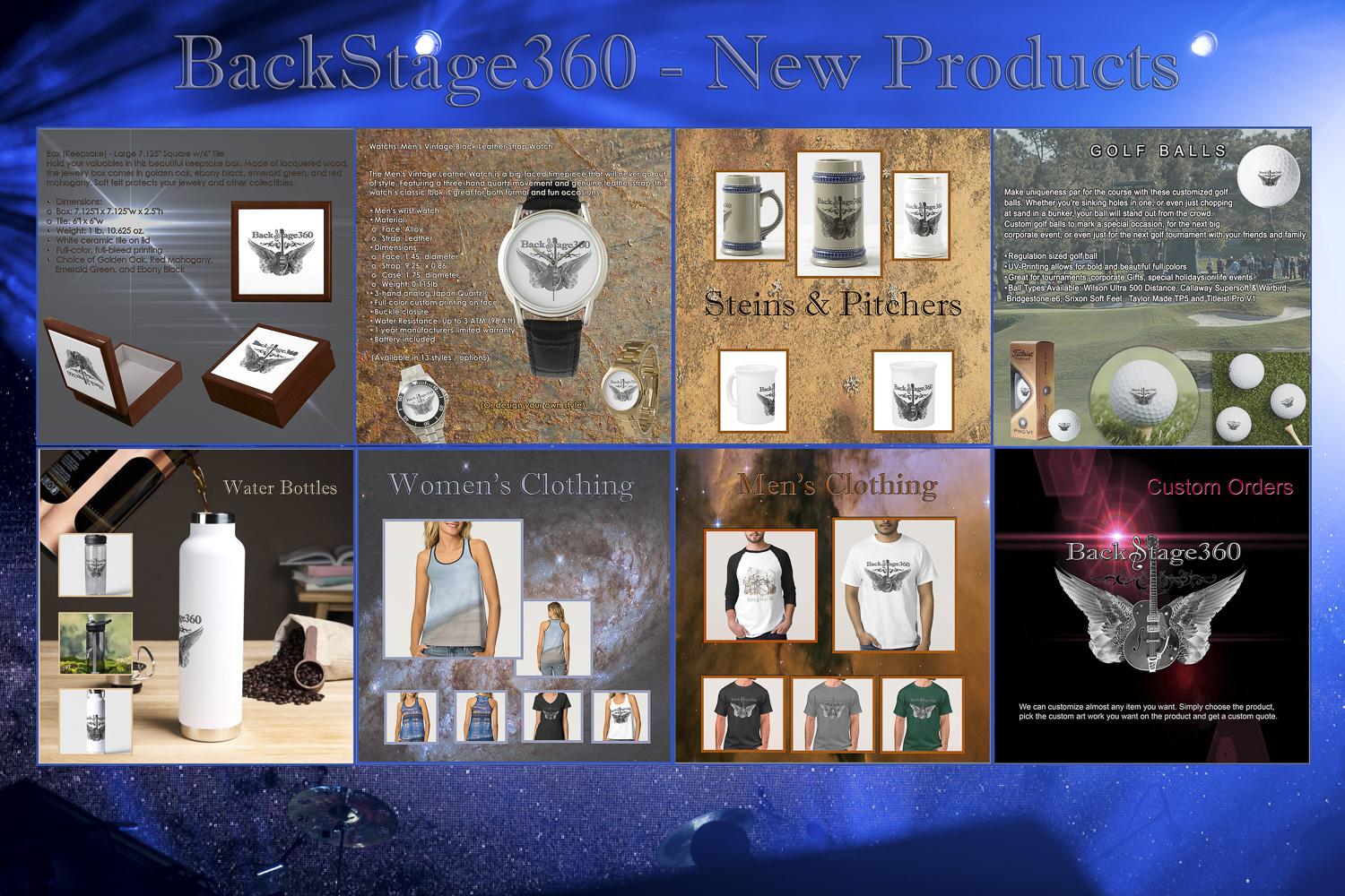 New Products - BackStage360.com